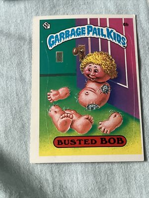 1 Card - 1985 1st Series 1 OS1 GPK Matte 6b Busted Bob Brand New | eBay