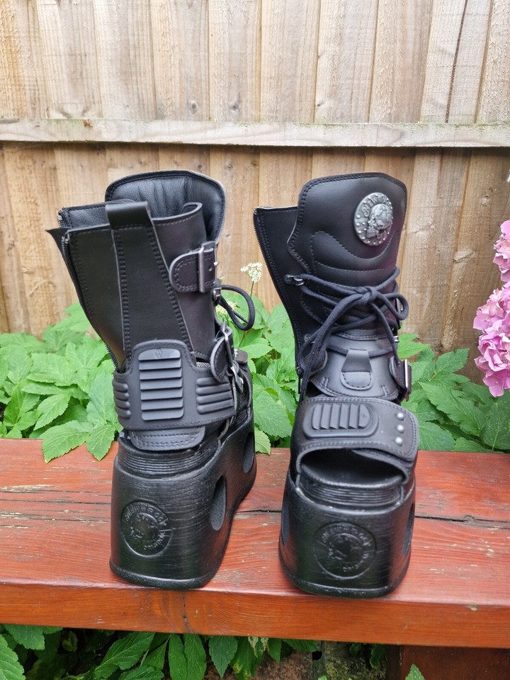 New Rock Springs Summer Platform Boots Sandals M-BIOS107-V2 Size 6 UK ...