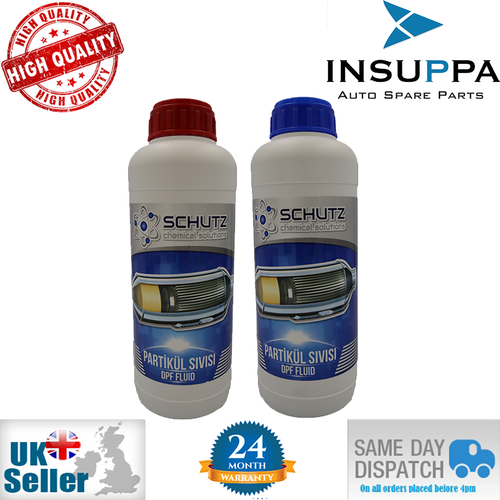 1L Diesel Particulate Filter DPF Fluid And Refill Kit Pat Eolys For ...