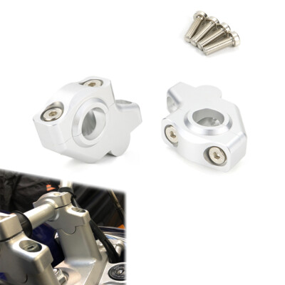 Offset Handle Bar Mounts Risers Fit For Yamaha TTR125 TTR230 TTR250 ...