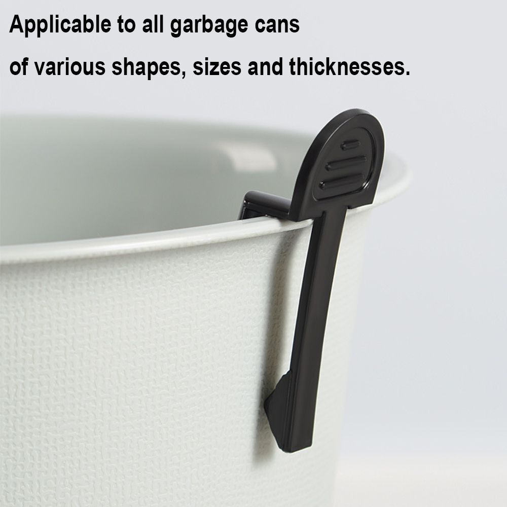 Garbage Can Lock Rubbish Waste Bin Clamps Anti-slip Trash Bag Fixed ...