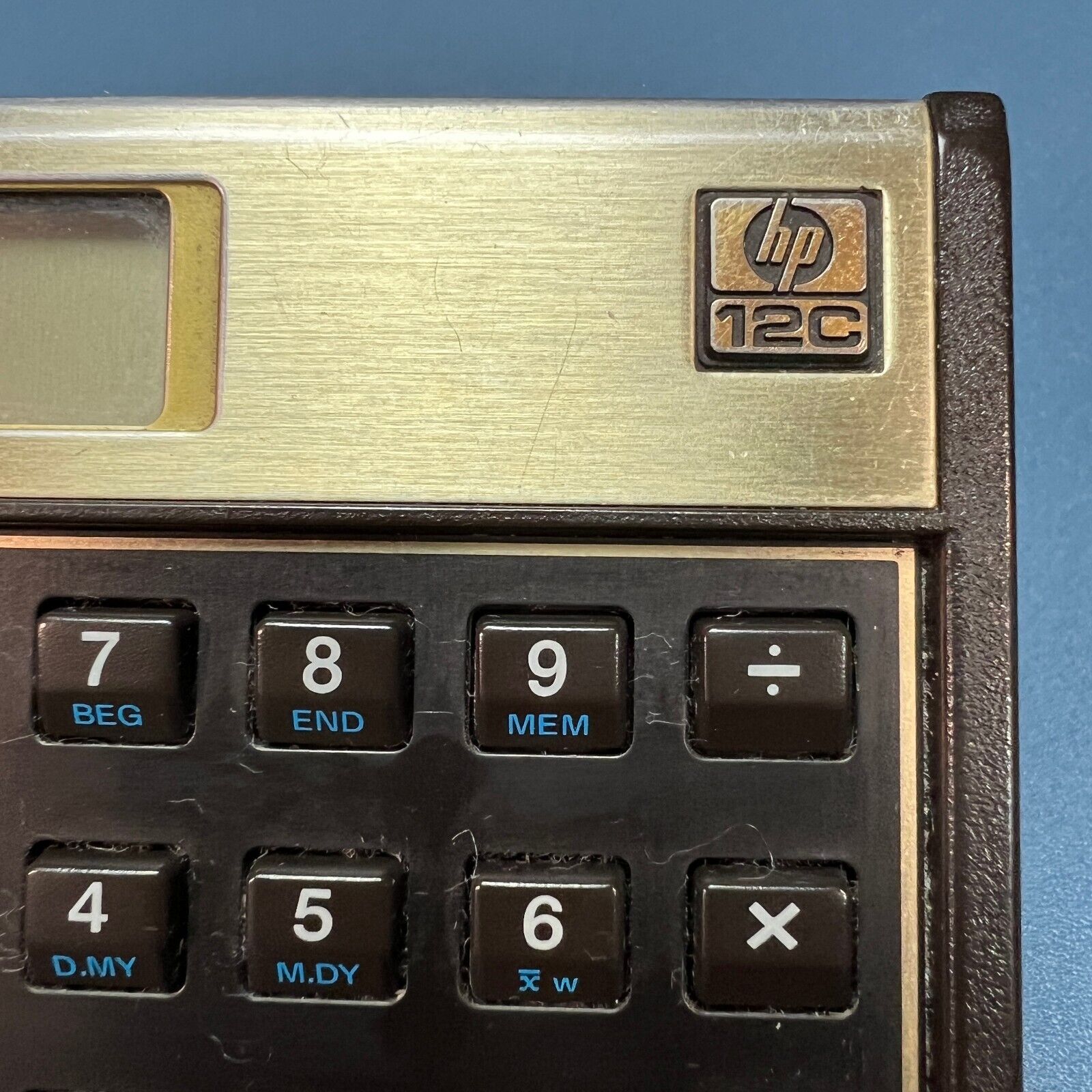 Vintage Hewlett Packard HP 12C Financial Calculator, And Case Tested | eBay