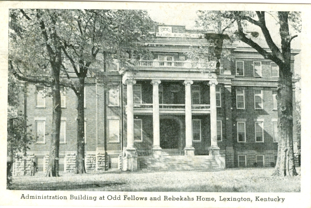 Lexington KY Odd Fellows and Rebekahs Home, Adminstration Bulding | eBay