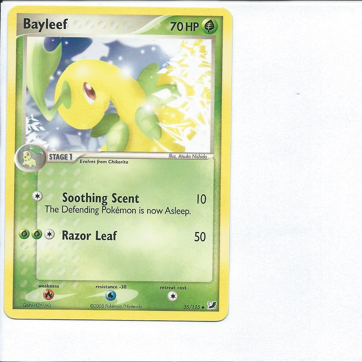 Bayleef Card