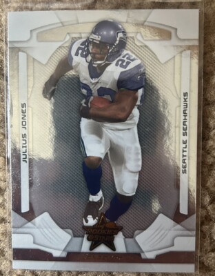 2008 Leaf Rookies and Stars Longevity #87 Julius Jones Seattle Seahawks ...