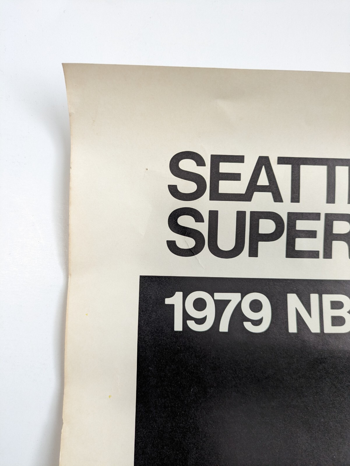 Vintage 1979 - Seattle Supersonics poster NBA World Champions 17x23 ...