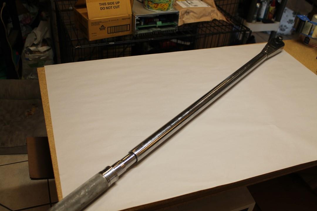 Snap-on Tools QD4R600 a 3/4" Inch Drive Torque Wrench Snap on L872 for ...