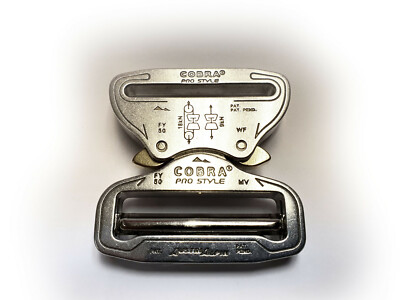 AustriAlpin 50mm / 2" Cobra Pro Style Buckle Chrome Polished - FY50AVF ...