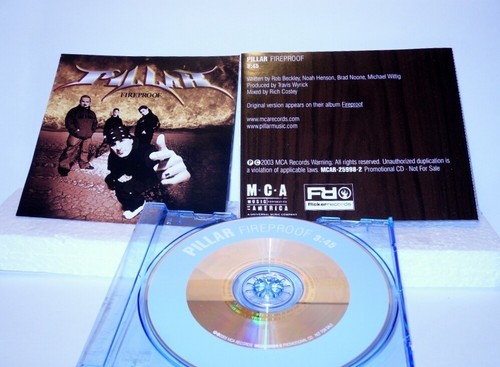 Pillar - Fireproof Promotional ONLY CD Single - MCAR-259 ** Free ...