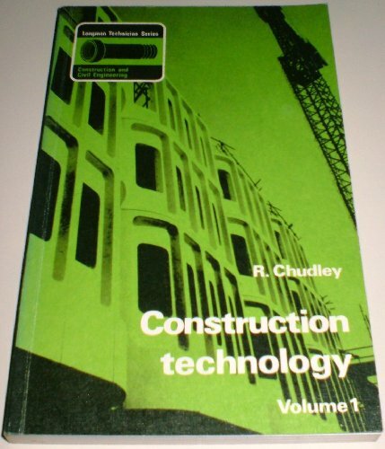 Construction Technology Volume 1 by Chudley, R. Paperback Book The Fast ...