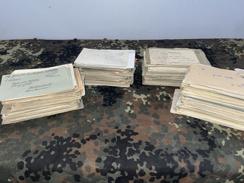 WW2 German Original Wehrmacht 800+ Feldpost Field Mail Letters ...