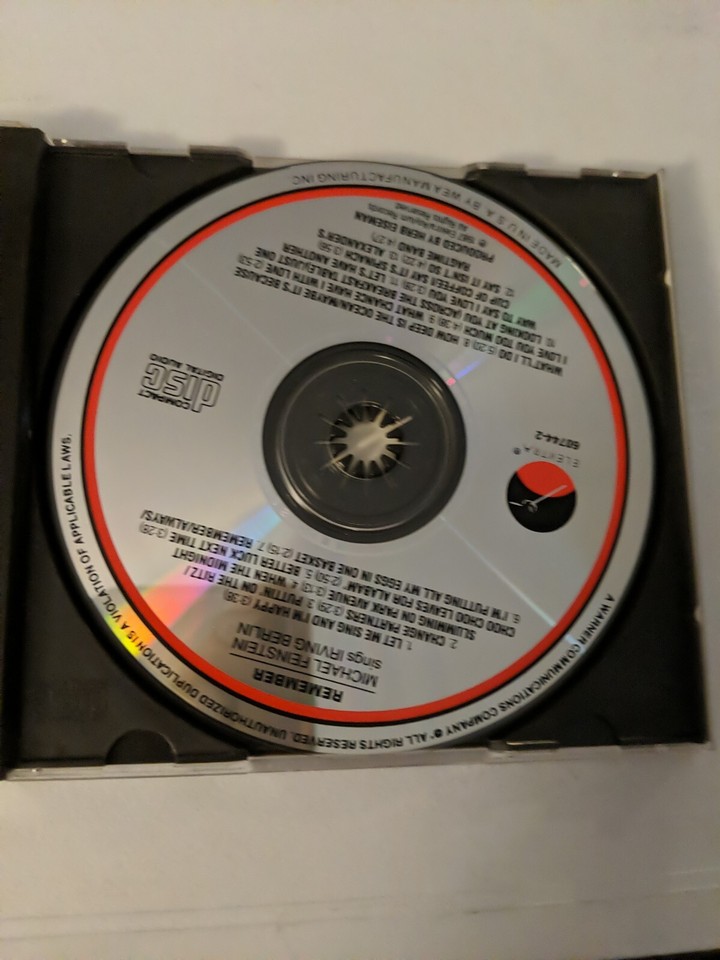 Remember: Michael Feinstein Sings Irving Berlin by Michael Feinstein ...