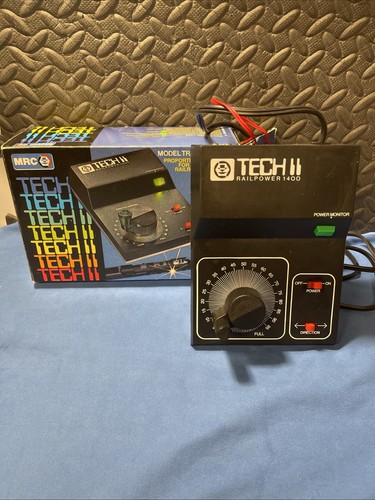 MRC TECH II Railpower 1400 Model Train Control Transformer IN BOX | eBay