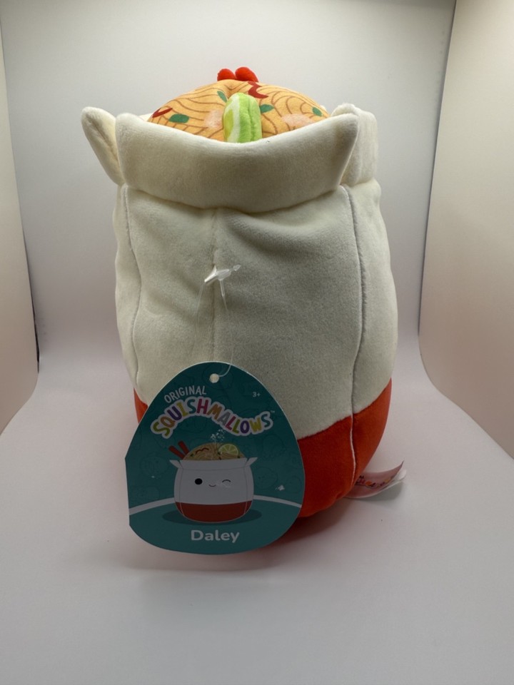 KellyToy Squishmallows Daley the Cup Noodle Lo Mein Food Squad Plush ...