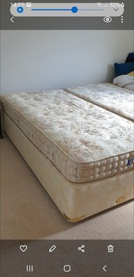 VI SPRING 2 luxuary single beds or zip link for Super King BA15 near ...