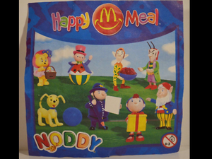 McDonald’s Happy Meal Toys Noddy 2004. Various. Brand New In Packaging ...