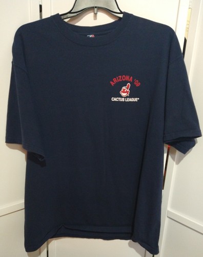 Vintage MLB Cleveland Indians 2009 Spring Training T Shirt Adult XXL ...