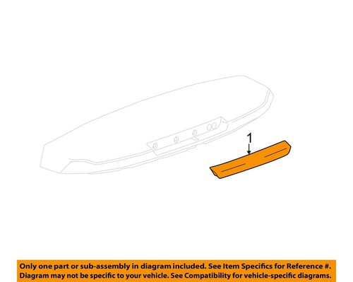 Chevrolet GM OEM 15-16 Suburban-High Mount 3rd Third Brake Light-Lamp ...