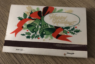 1990s-00s El Encanto Azusa Ca Matchbook Restaurant Happy Holidays ...