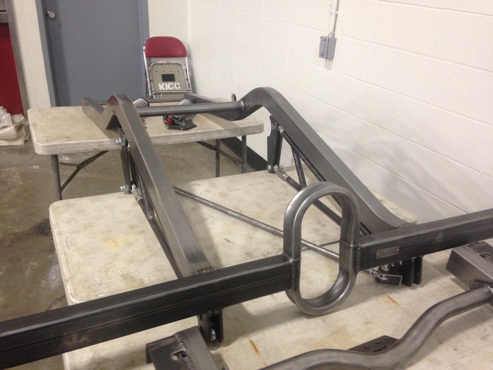 Ladder Bar 32" Back Half Kit W/2x3 Frame Rails W/QA1 Shocks | eBay