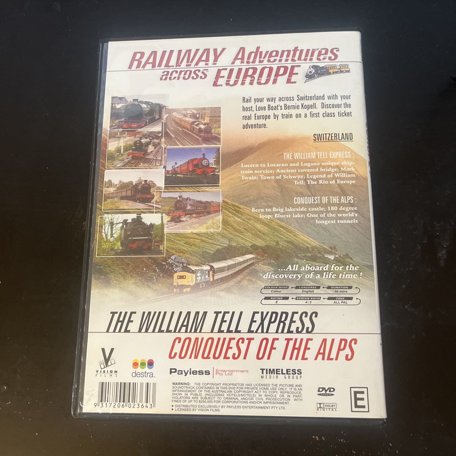 Railway Adventures Across Europe: The William Tell Express DVD All ...