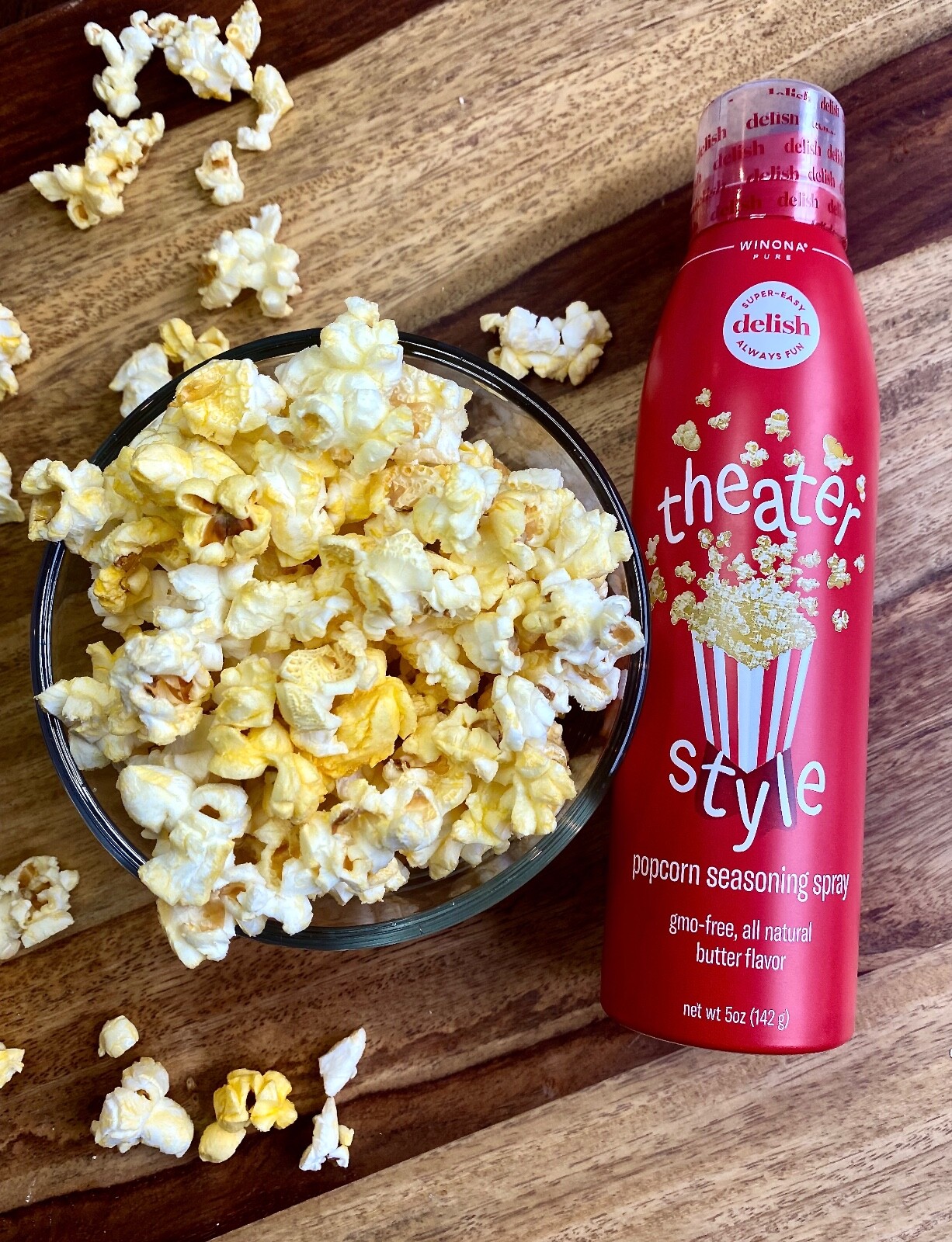 Pure Popcorn Butter, Theater Style 5 Ounce Delicious Popcorn Spray 2 ...