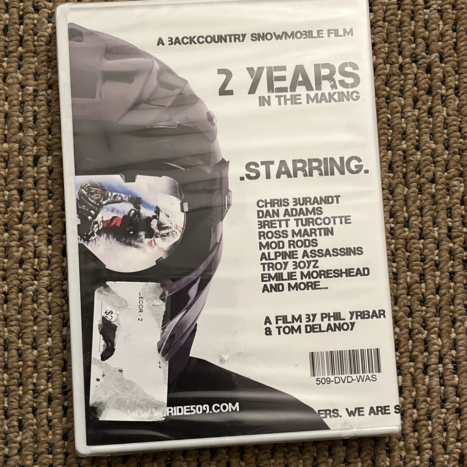 509 Films DVD Volume 6 We Are Snowmobilers Ride 509 Backcountry Chris ...