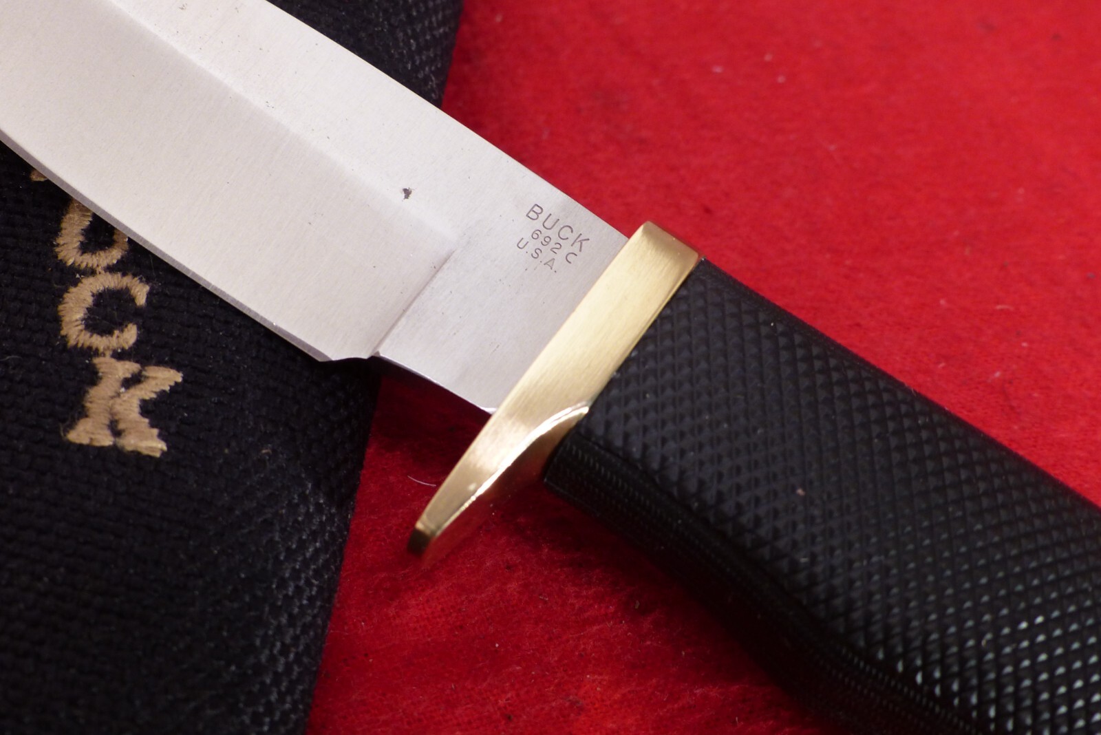 Buck Made in USA 692 VANGUARD 8.5" Fixed Blade 1995 Sheath knife | eBay