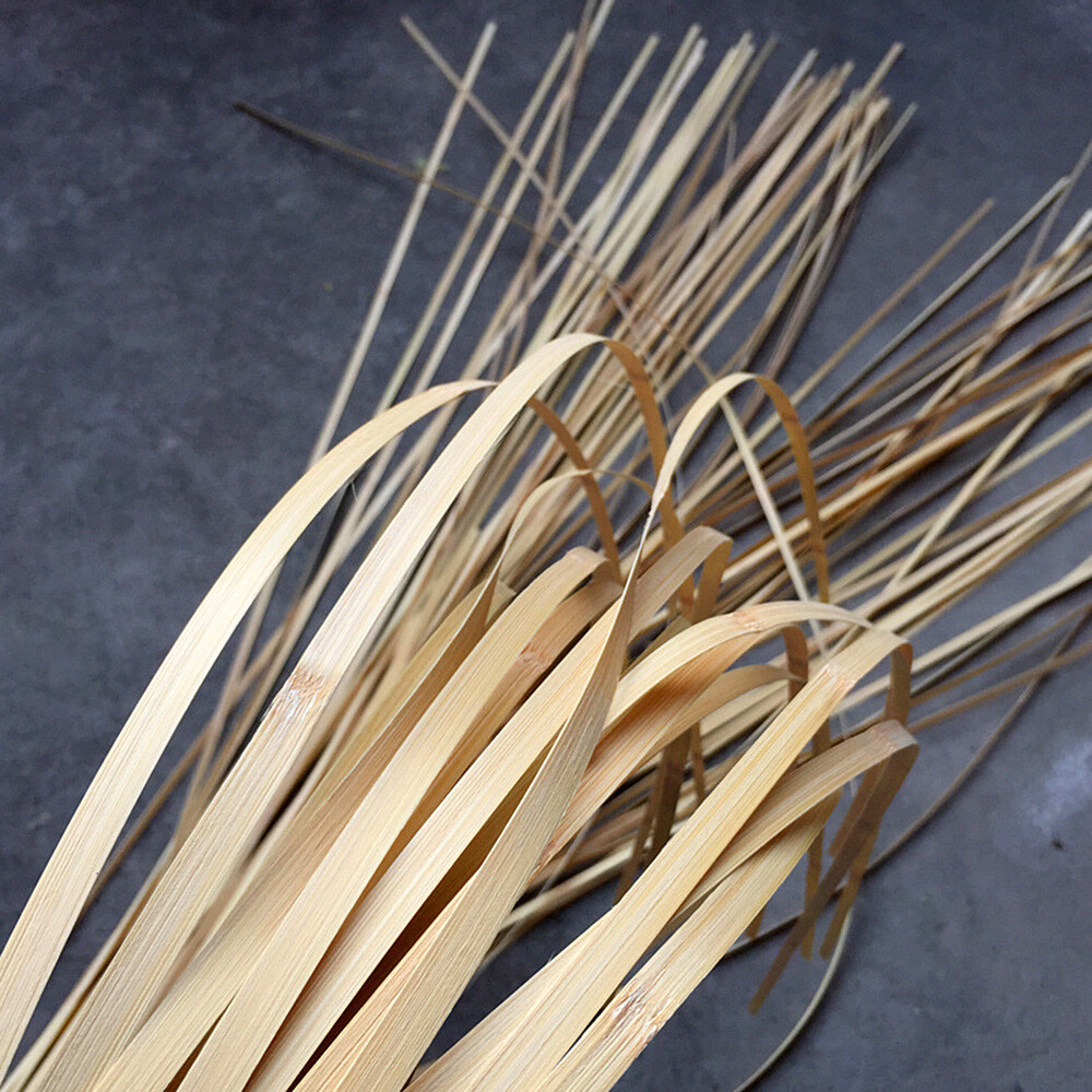 5pcs 50cm Bamboo Strips Woven Bow Building Stick Basket Reed Wedding ...