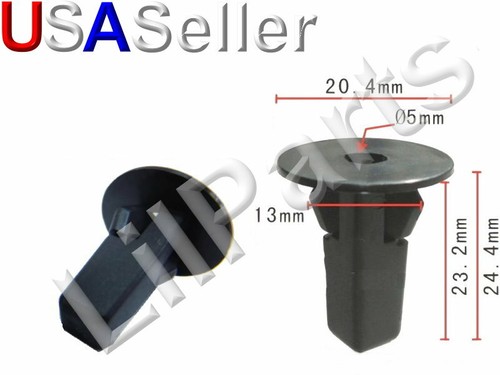 Fender Liner Hood Side Moulding Grommet Nut Mudguard Toyota Lexus 90189 ...