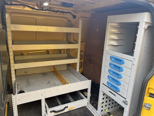 VAN RACKING SHELVING BOTT SORTIMO VAN SHELVING SHELVES WORKSHOP EX AA ...