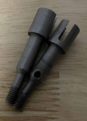 Team Associated 6001 RC10 Gold Tub Rear Hub Axles New Rare | eBay