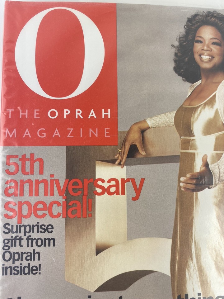 O The Oprah Magazine May 2005 5th Anniversary Special SEALED What I ...
