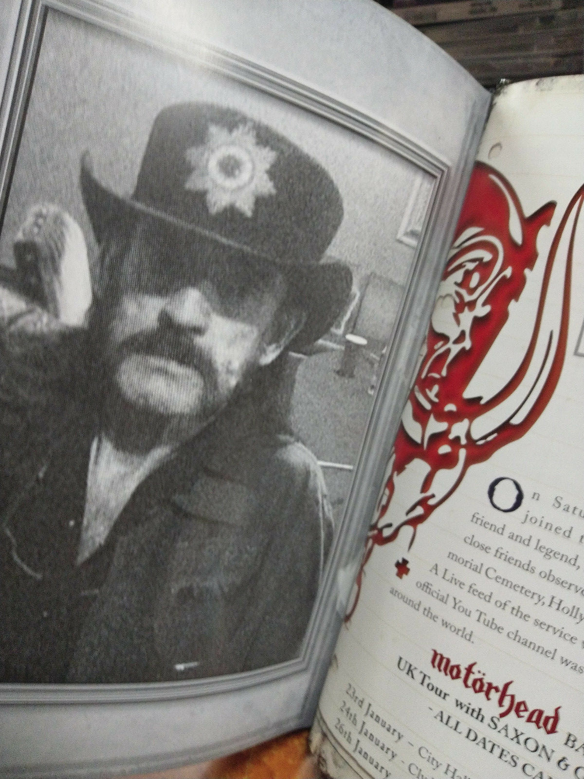 Motorhead Keep US on The Road by Alan Burridge Hardcover Book for sale ...