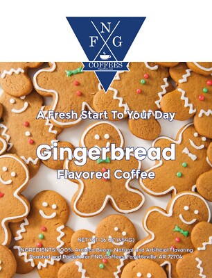 FNG Coffees-Gingerbread- Ground or Whole Bean- 16 oz | eBay