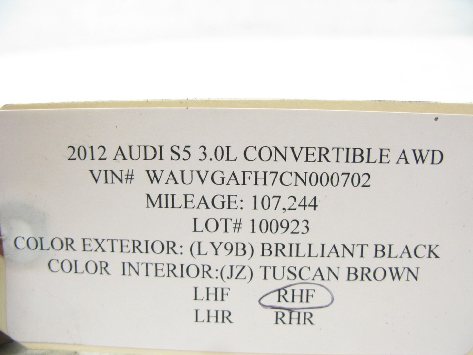 08-17 AUDI 8T A5 Q5 S5 A4 FRONT RIGHT PASSENGER LOWER REARWARD CONTROL ...