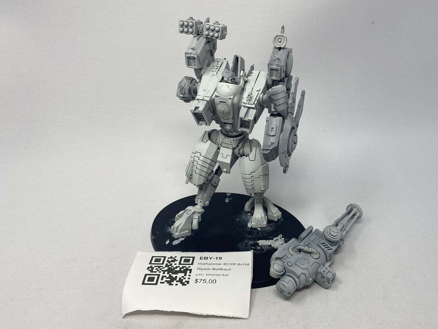 Warhammer 40,000 Xv104 Riptide Battlesuit EBY-19 | eBay