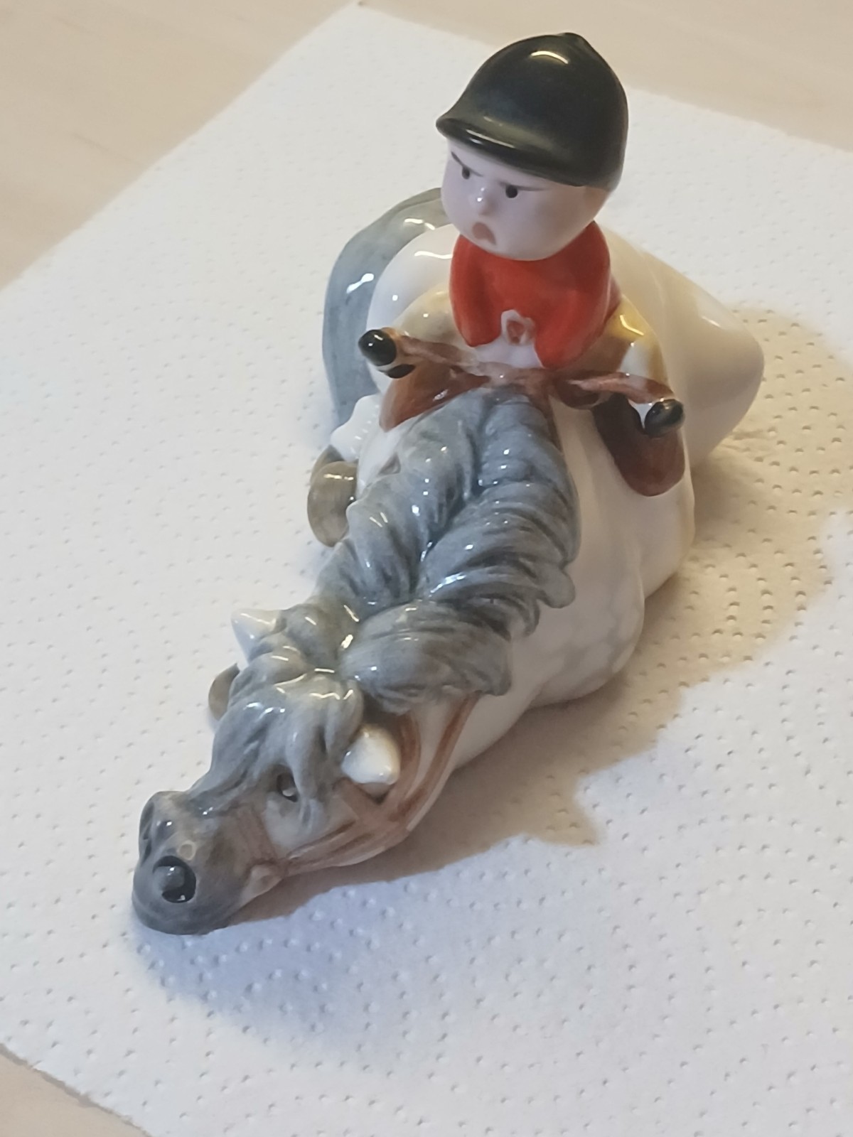 BESWICK NORMAN THELWELL KICK START 1982 GREY PONY | eBay UK