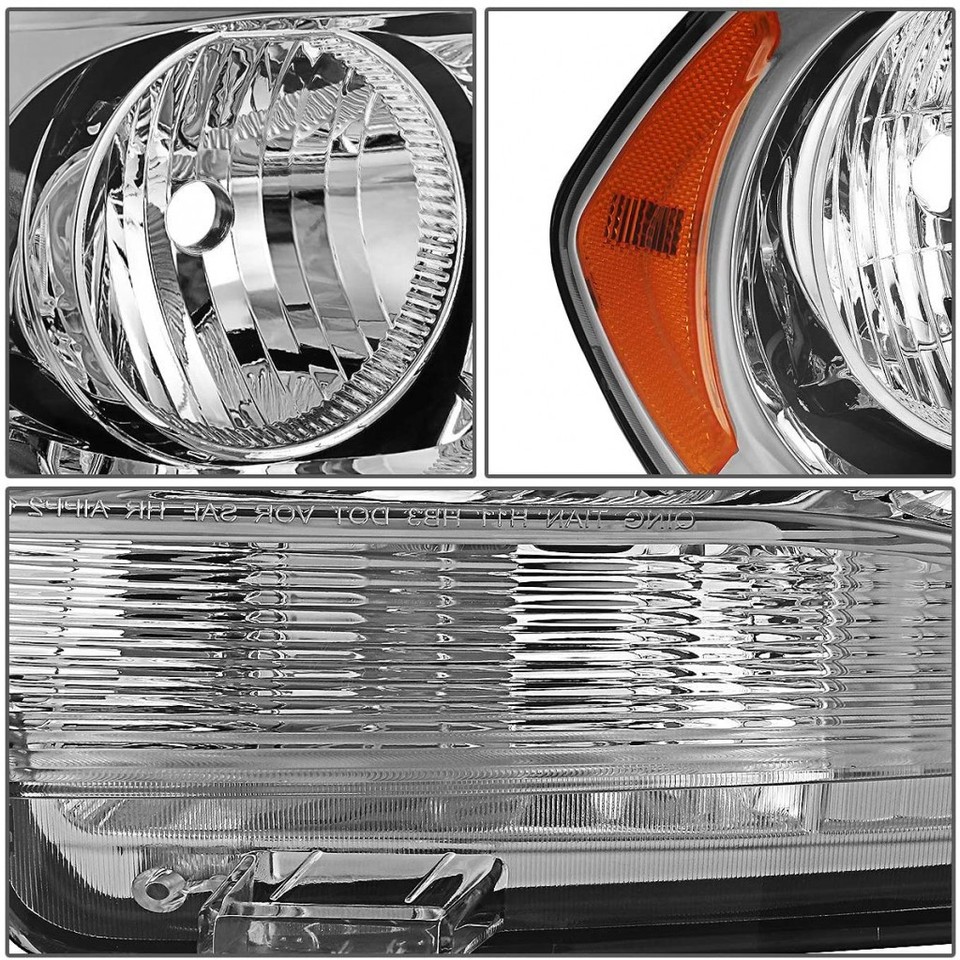For Dodge Durango Headlight 2011-2013 Passenger Side Chrome Trim ...