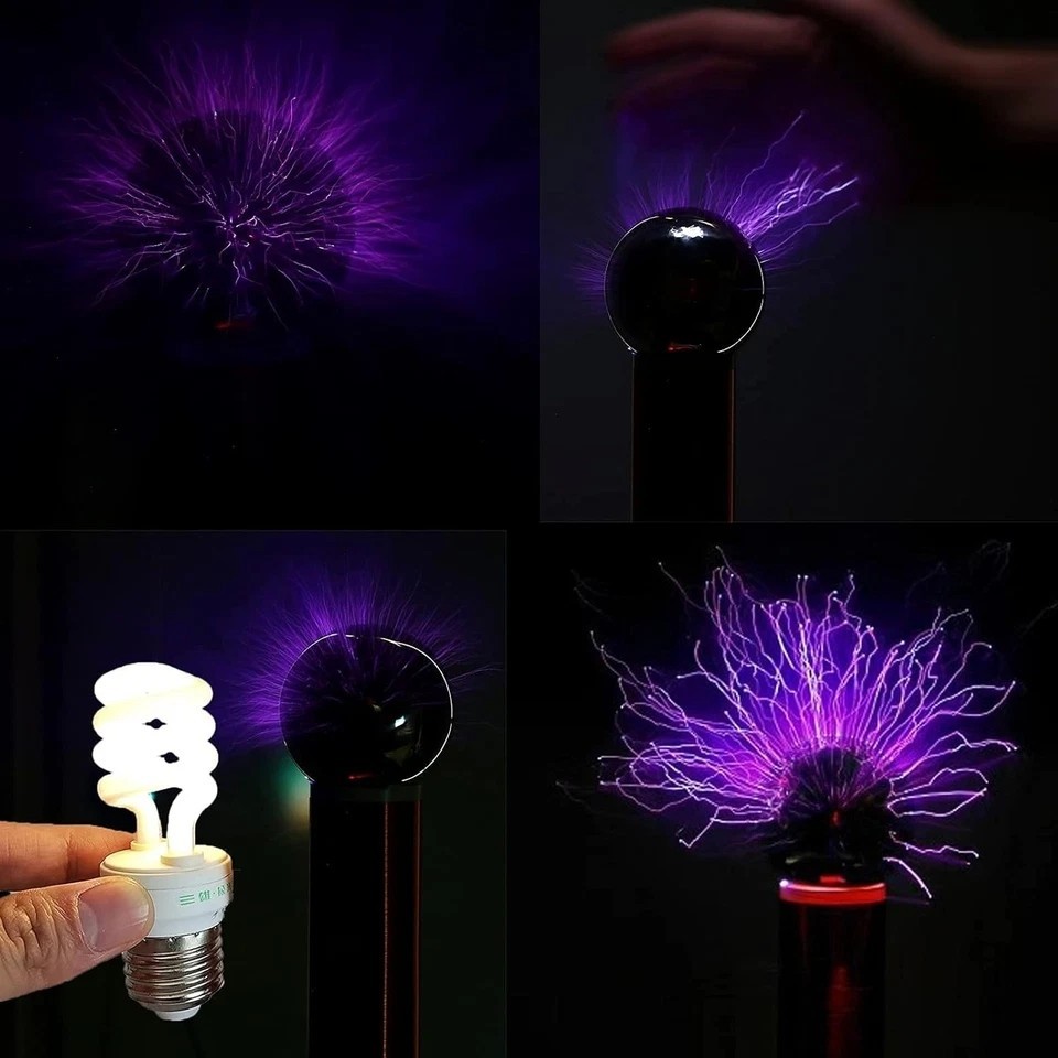Tesla Coil DIY Kit, Touchable Plasma Ball Spark Gap Arc Generator for ...