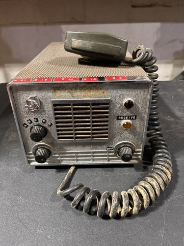 Vintage Untested Johnson Viking Messenger CB Radio Transmitter W/Mic | eBay
