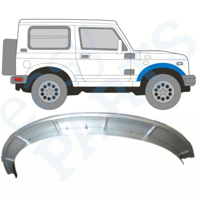 SUZUKI SAMURAI 1981- FRONT FENDER WHEEL ARCH ATTACHMENT / RIGHT RH | eBay