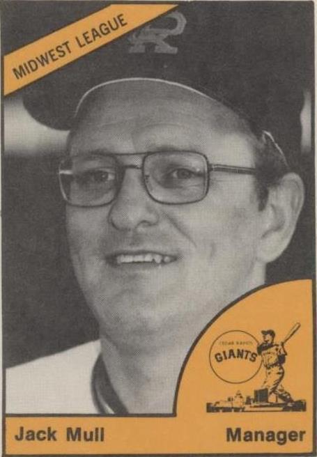 1977 TCMA Minor League - Jack Mull #0232 (RC) for sale online | eBay