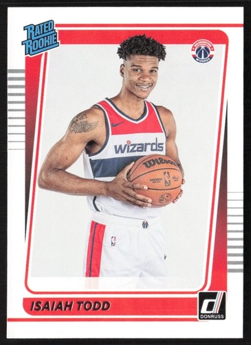 2021-22 Donruss Isaiah Todd RC Washington Wizards #237 | eBay