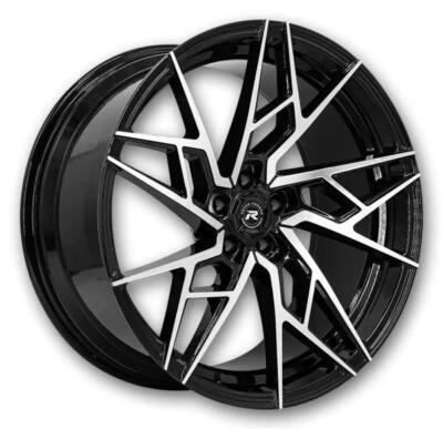 22 inch 22x10.5 Lexani ASCARI Machined Face wheels rims 5x4.25 5x108 ...