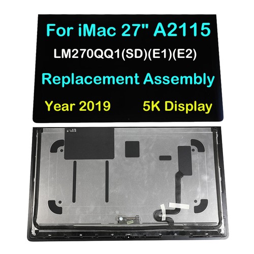 New LCD Display Screen Replacement For iMac A2115 27" 5K 2019 LM270QQ1 ...