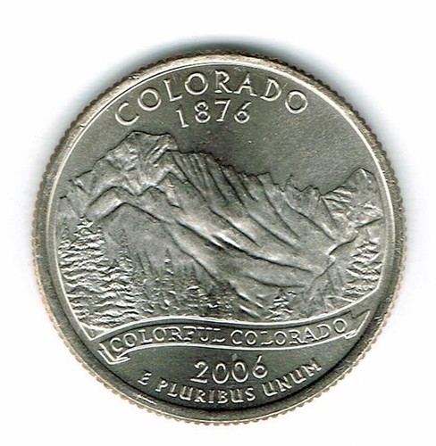 2006-P Philadelphia Brilliant Uncirculated Colorado 38TH State Quarter ...