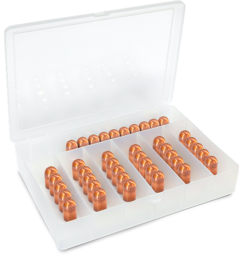 Box of 40 Round Type F Spot weld Caps - For Chief & GYS Spot welders | eBay