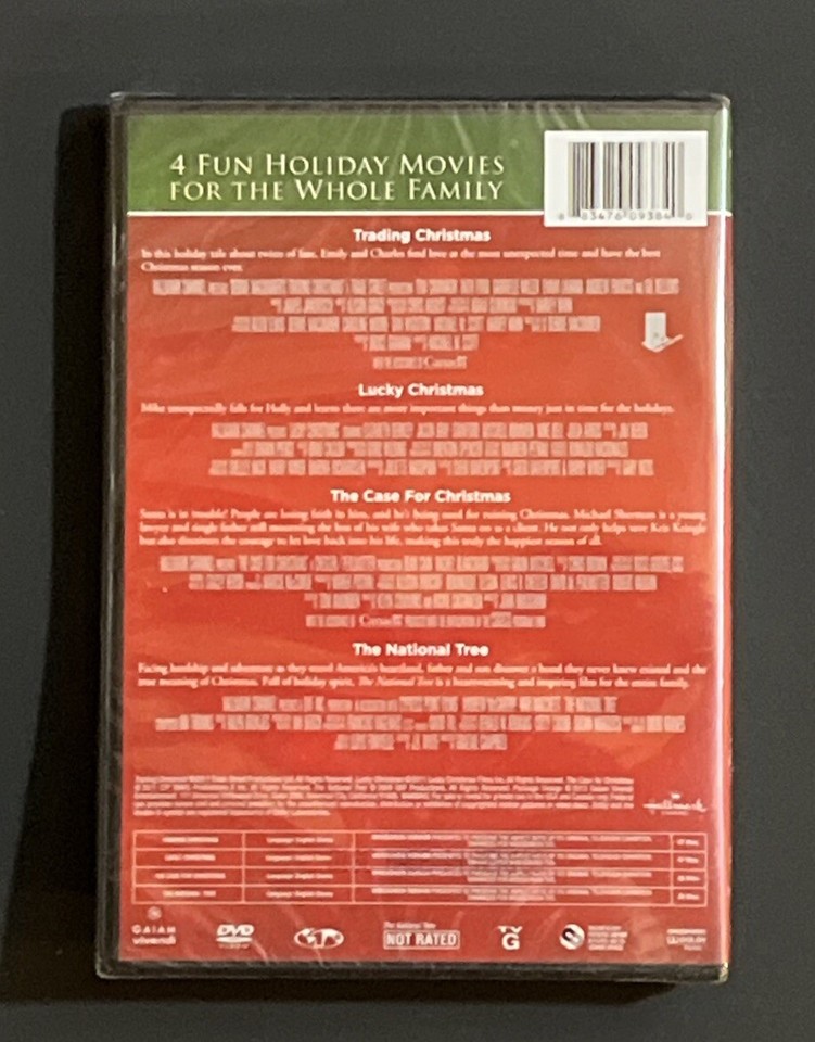 Hallmark Holiday Collection Movie 4 Pack (DVD) Trading Christmas Movie ...