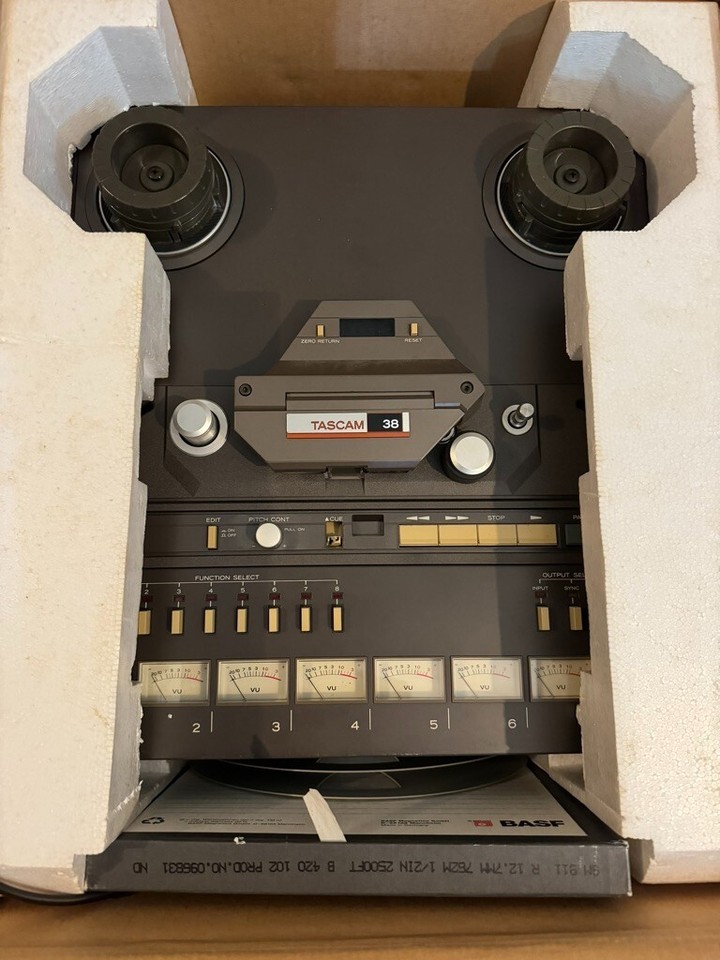 Tascam 38 reel to reel 1/2" Recorder. | eBay UK